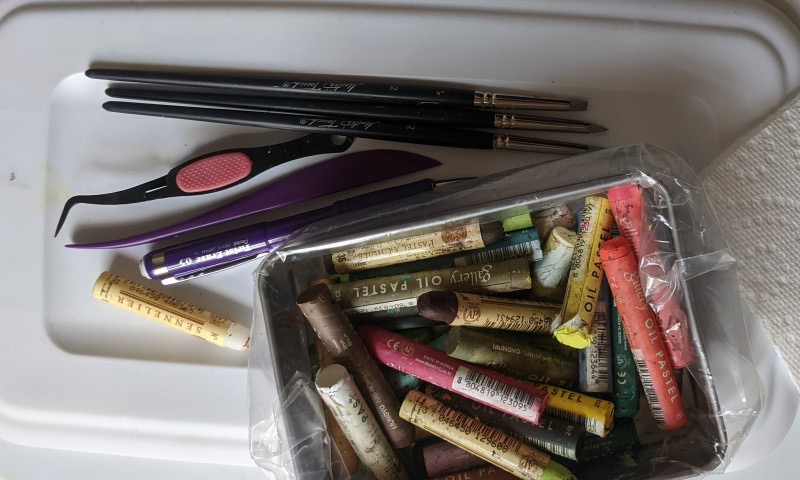 “Fragile” / Tools of the Trade – V. Leigh Artworks